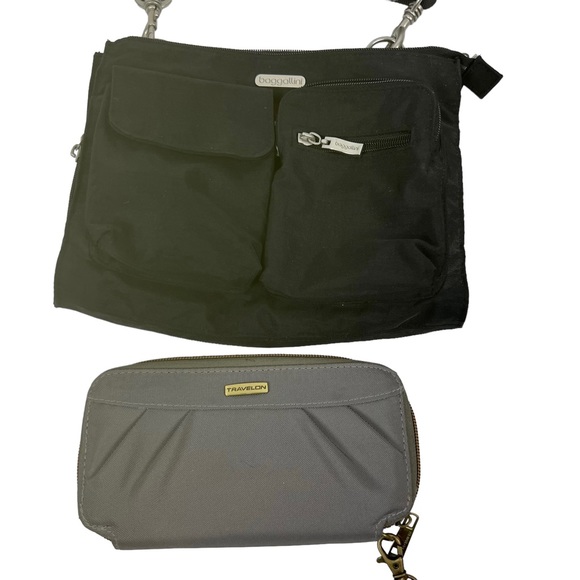 Baggallini | Bags | Travel Crossbody Bag Baggallini Travelon Zip Around ...